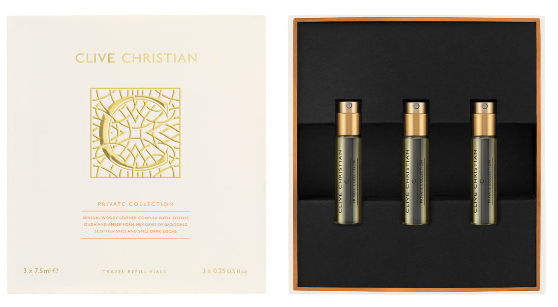 CLIVE CHRISTIAN C WOODY LEATHER SET – Profumerie Palladio